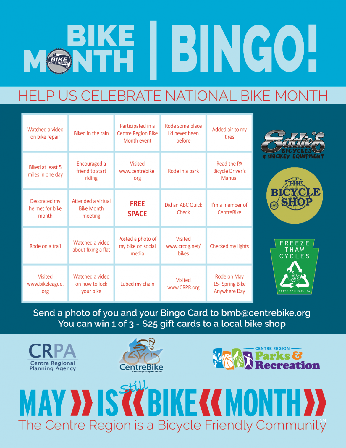 Bike Bingo! – CentreBike